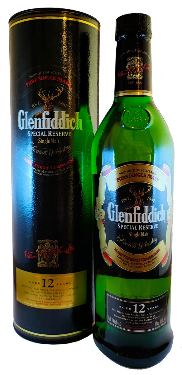 Glenfiddich Special Reserve, 12-Year-Old, Single Malt Scotch Whisky, 40% | The Spirits Room