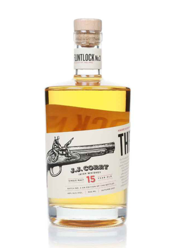 J.J. Corry The Flintlock Batch 3, 15-Year-Old Single Malt Irish Whiskey ...