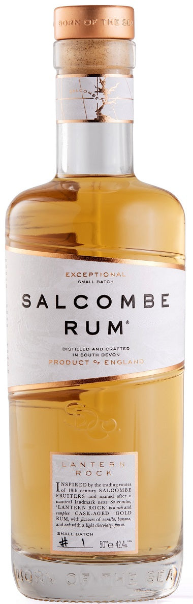 Salcombe 'Lantern Rock' Rum, 42.4% | The Spirits Room